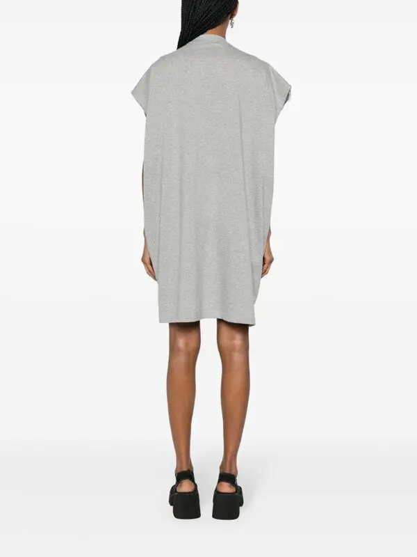 Y/project Logo-print Dress - Grey