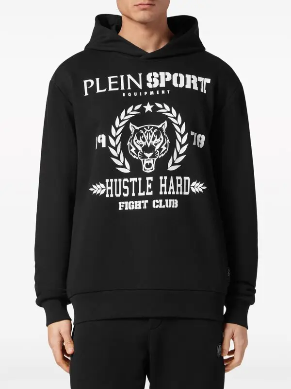 PLEIN SPORT Logo-print Hoodie