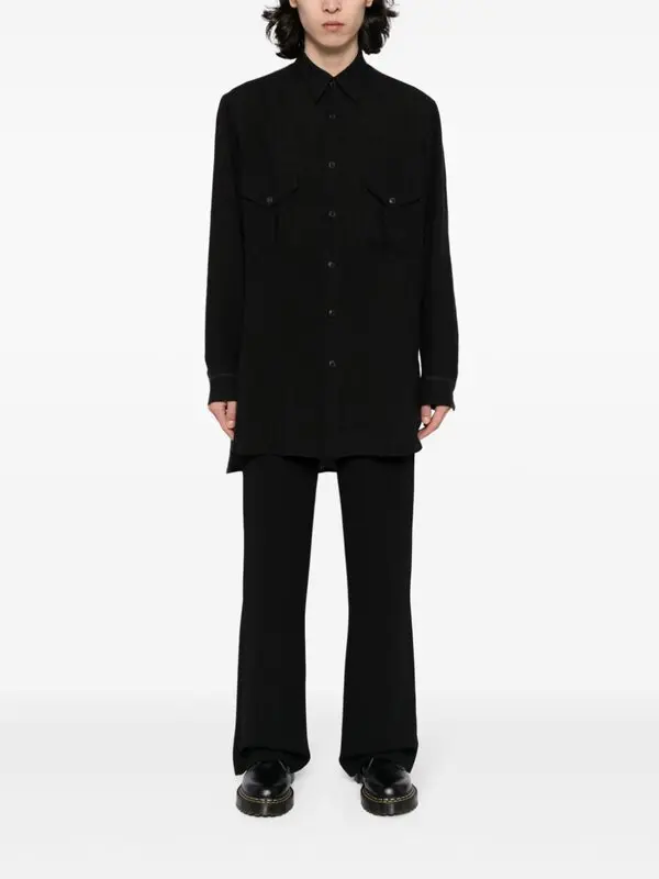 Y’s Long-sleeve Flax Shirt
