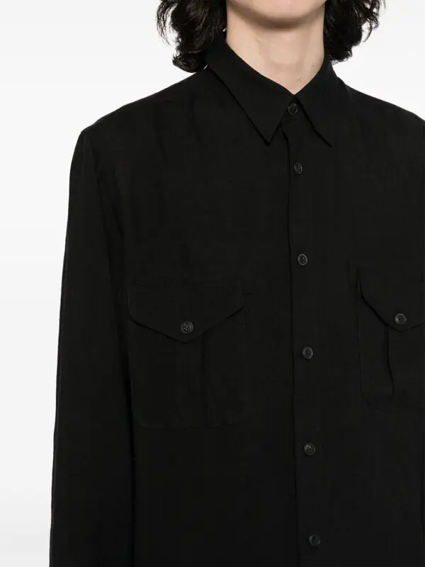 Y’s Long-sleeve Flax Shirt