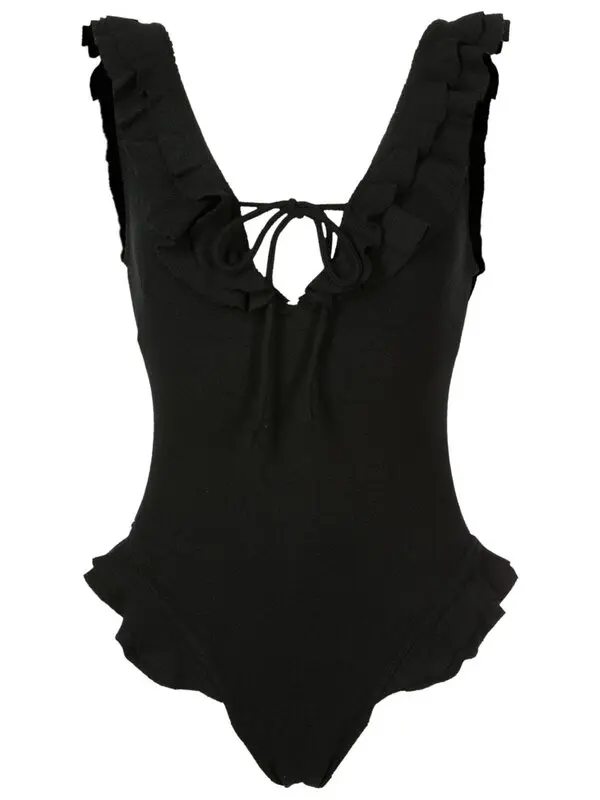 CLUBE BOSSA Scoop Back Swimsuit - Black