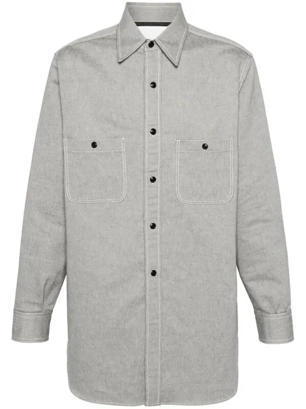 MAISON MARGIELA Pointed-collar Cotton Shirt
