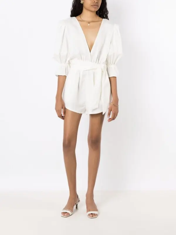 ADRIANA DEGREAS Orquidea Vintage Playsuit