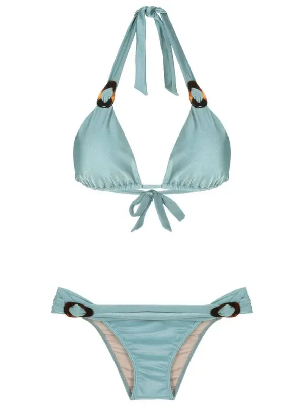 ADRIANA DEGREAS Halterneck Triangle Bikini