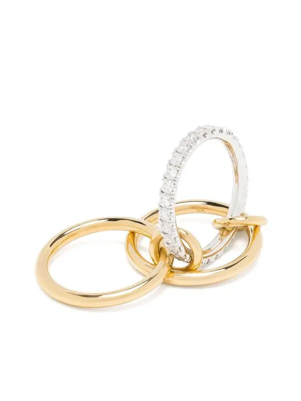 SPINELLI KILCOLLIN 18kt Eros Diamond Linked Ring