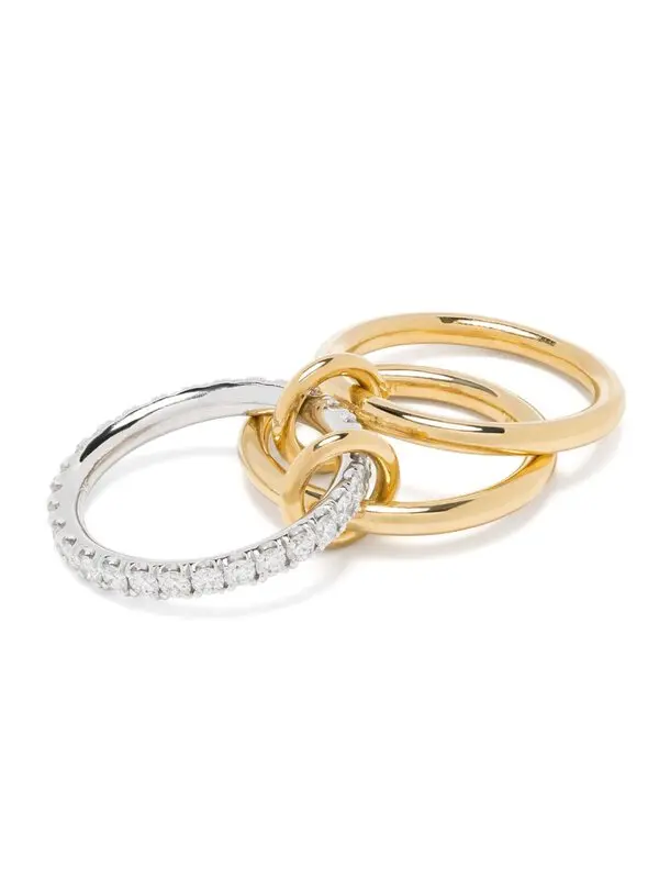 SPINELLI KILCOLLIN 18kt Eros Diamond Linked Ring