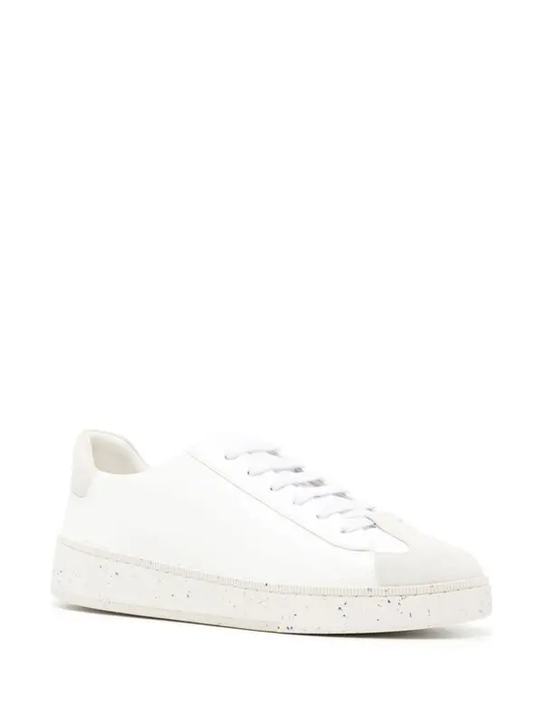 Bally Panelled Leather Sneakers