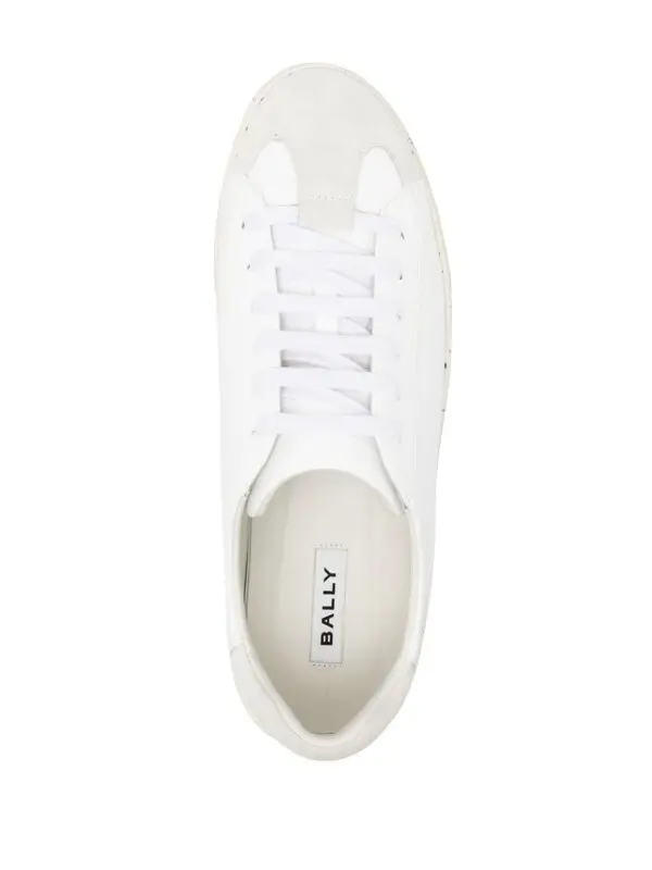Bally Panelled Leather Sneakers