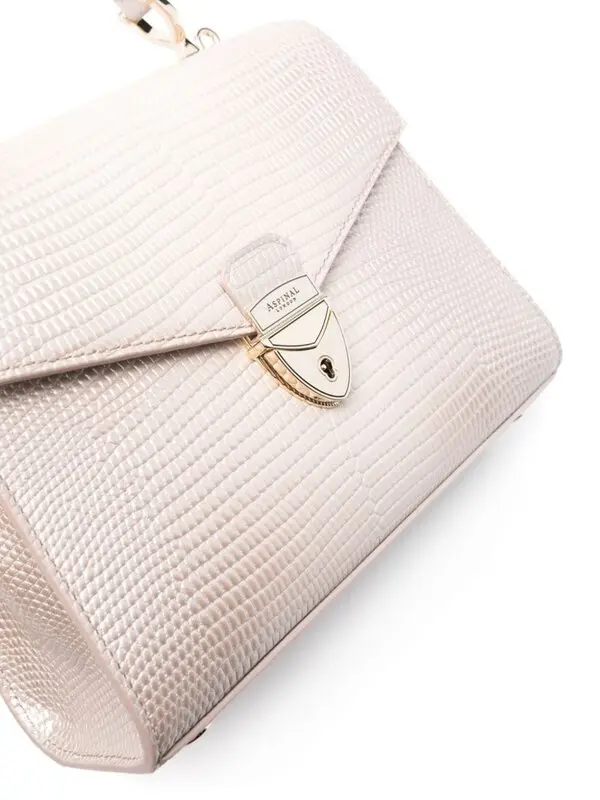 ASPINAL OF LONDON Midi Mayfair Top-handle Bag - Neutrals