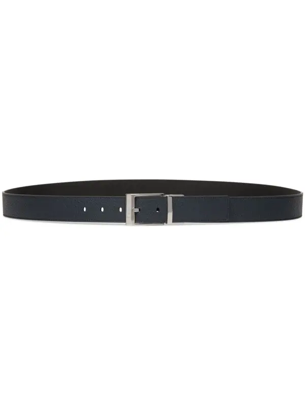 Bally Shiffie Leather Belt - Blue