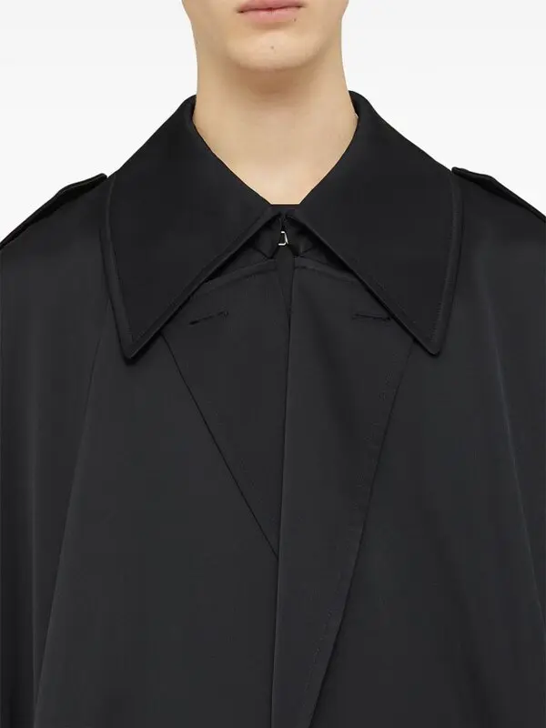 JIL SANDER Sleeveless Belted Trench Coat