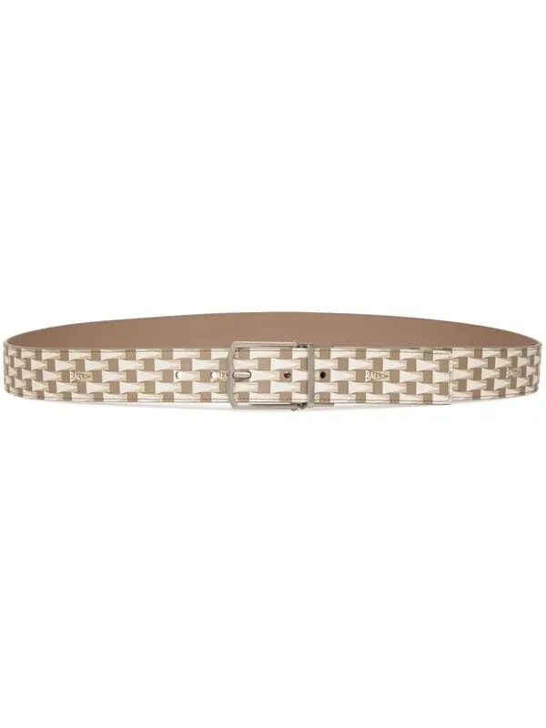 Bally Country Reversible Belt - Neutrals
