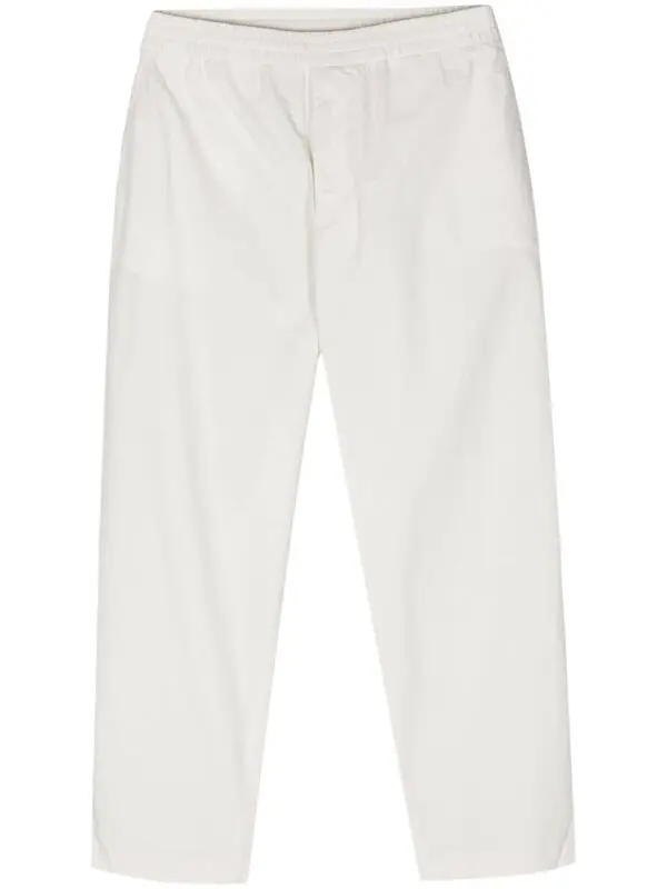 Officine Générale Elasticated-waist Tapered Trousers