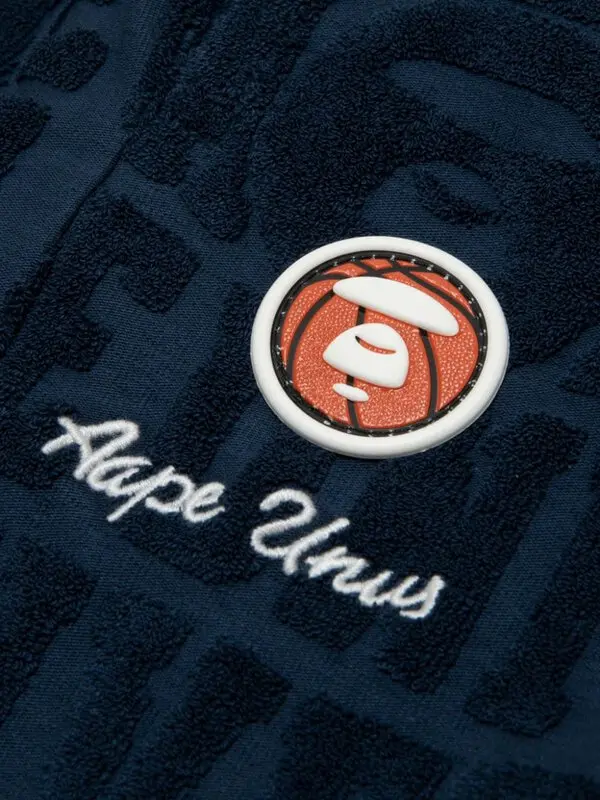 AAPE BY *A BATHING APE® Monogram Terry-cloth Shorts