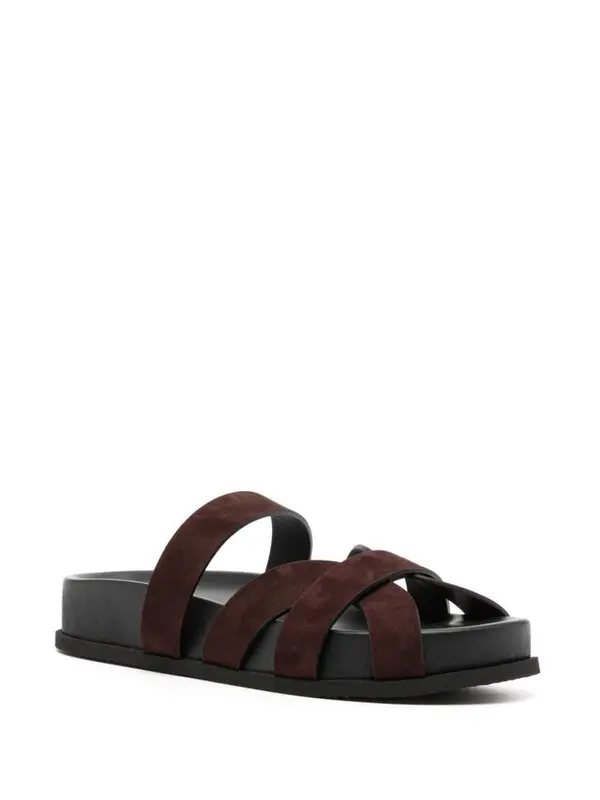 NEOUS Strappy Suede Sandals