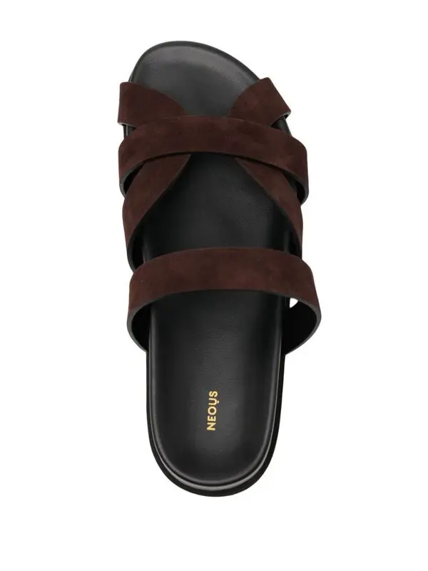 NEOUS Strappy Suede Sandals