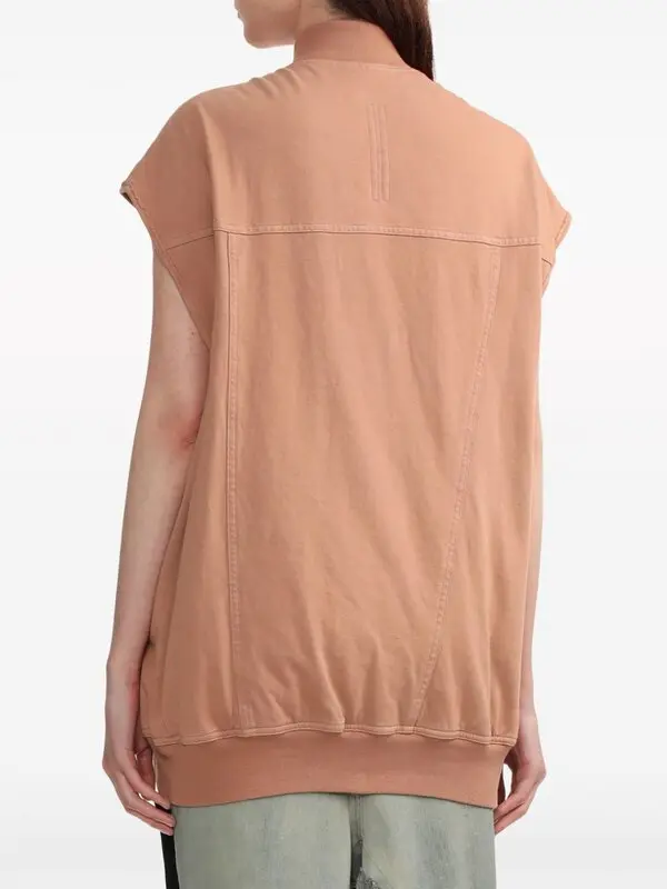 Rick Owens Zip-up Cotton Gilet