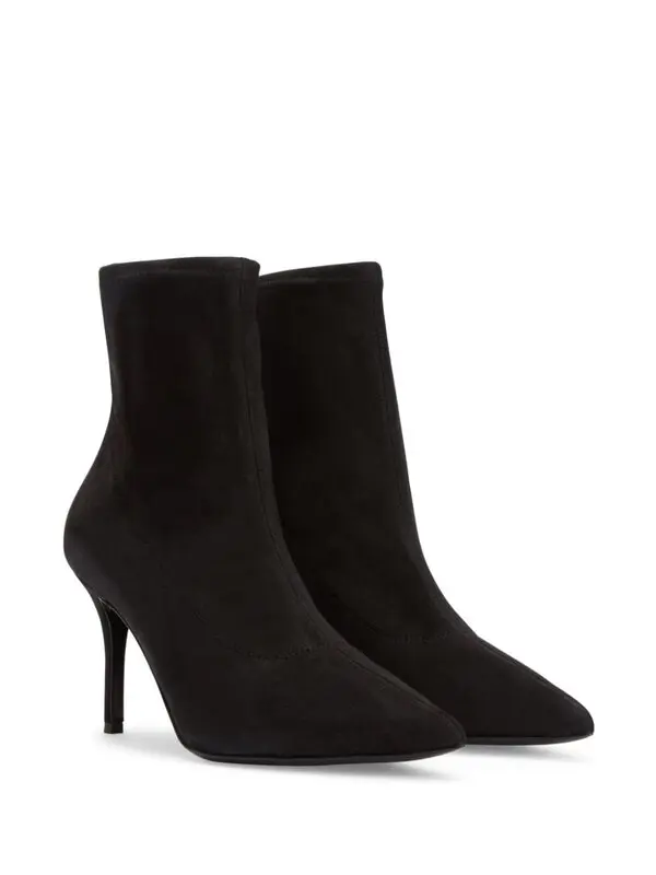 GIUSEPPE ZANOTTI 90mm Mirea Ankle Boots - Black