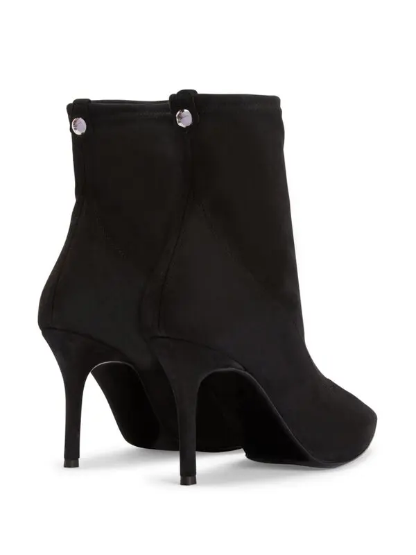 GIUSEPPE ZANOTTI 90mm Mirea Ankle Boots - Black