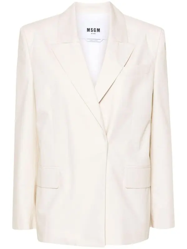 MSGM Single-breasted Blazer