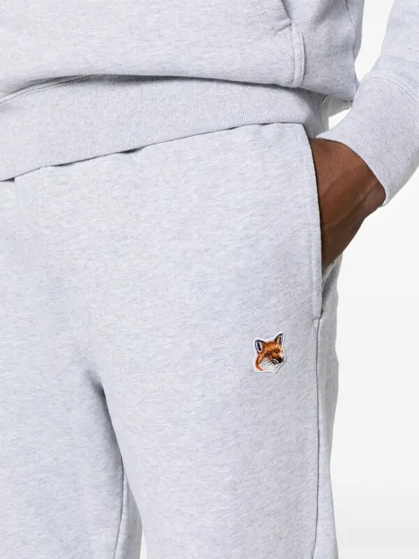 Maison Kitsuné Fox Head Cotton Track Pants