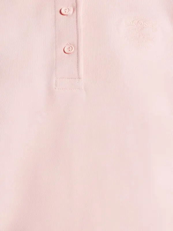 Lacoste Logo-embossed Cotton Sweatshirt - Pink