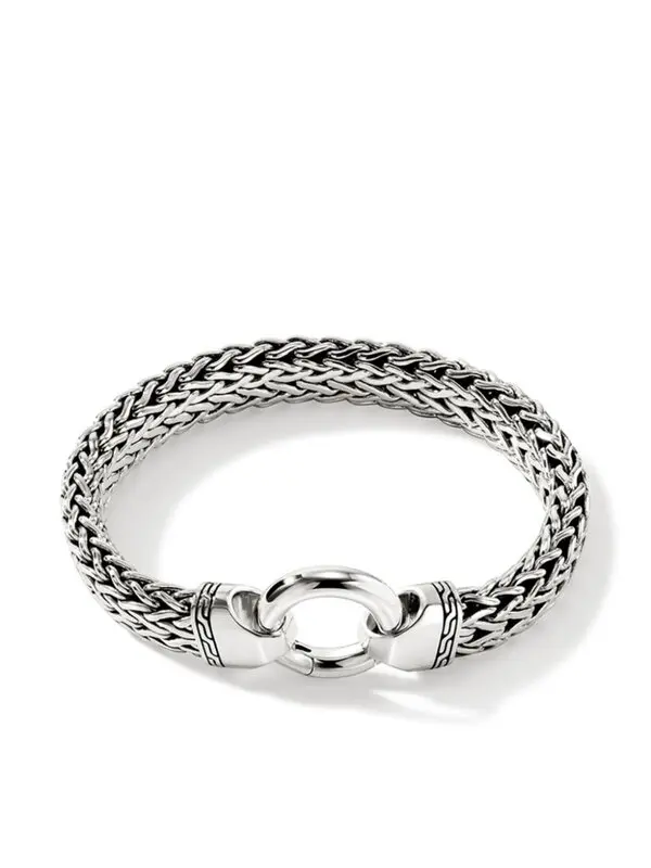 John Hardy Sterling Wheat Chain Bracelet - Silver