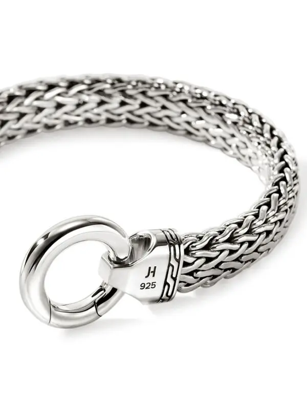 John Hardy Sterling Wheat Chain Bracelet - Silver