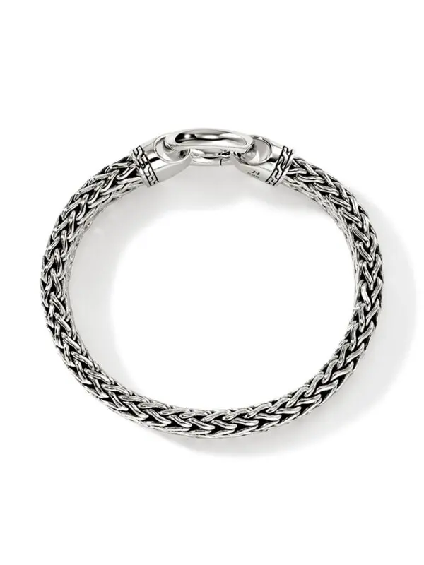 John Hardy Sterling Wheat Chain Bracelet - Silver
