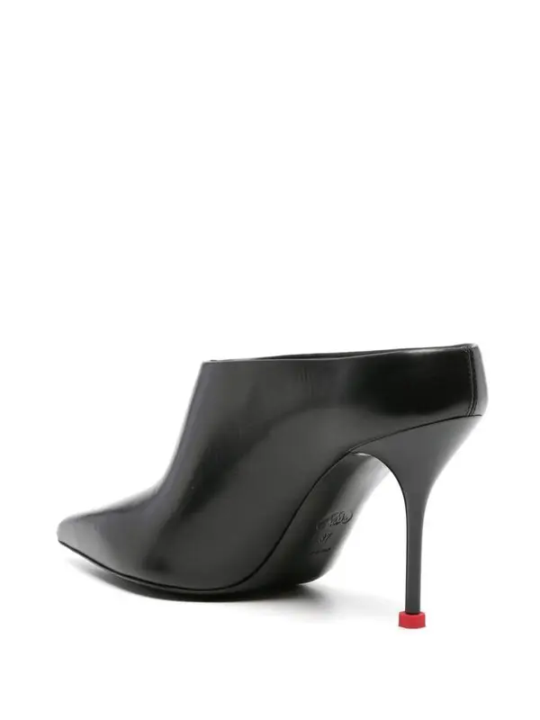 Alexander McQueen Thorn 90mm Leather Mules