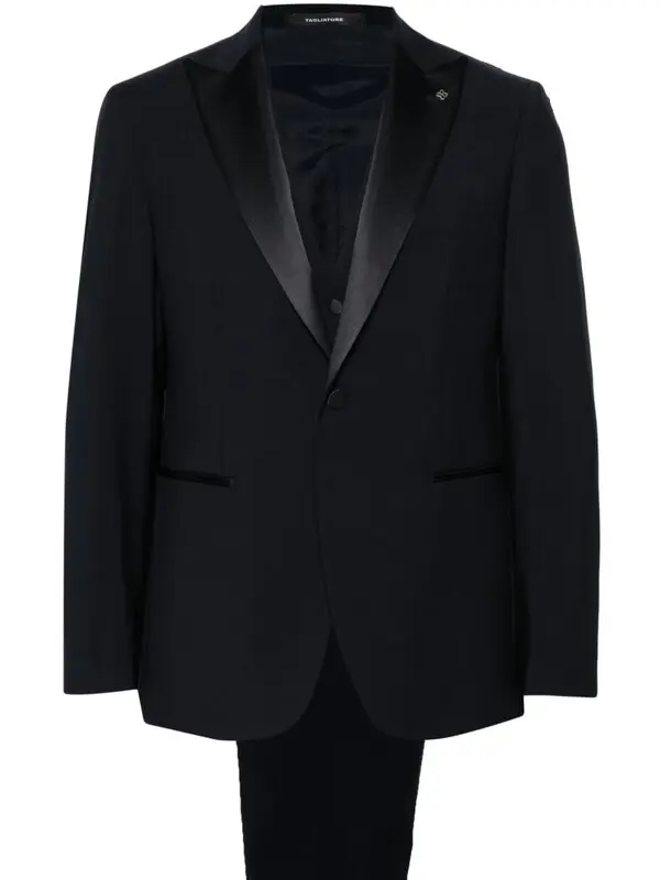Tagliatore Three-piece Virgin Wool Suit