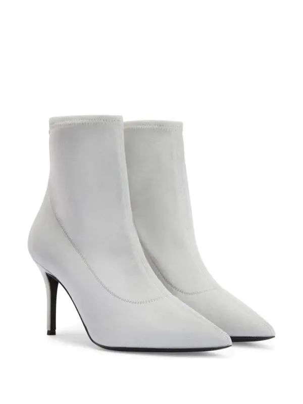 GIUSEPPE ZANOTTI 90mm Mirea Ankle Boots - Grey