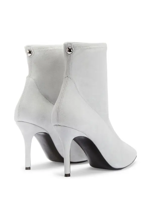 GIUSEPPE ZANOTTI 90mm Mirea Ankle Boots - Grey