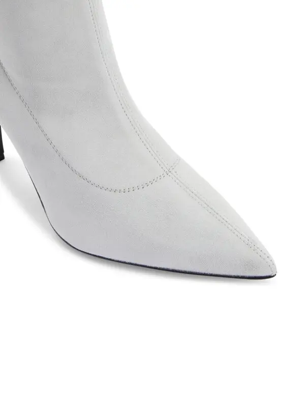 GIUSEPPE ZANOTTI 90mm Mirea Ankle Boots - Grey