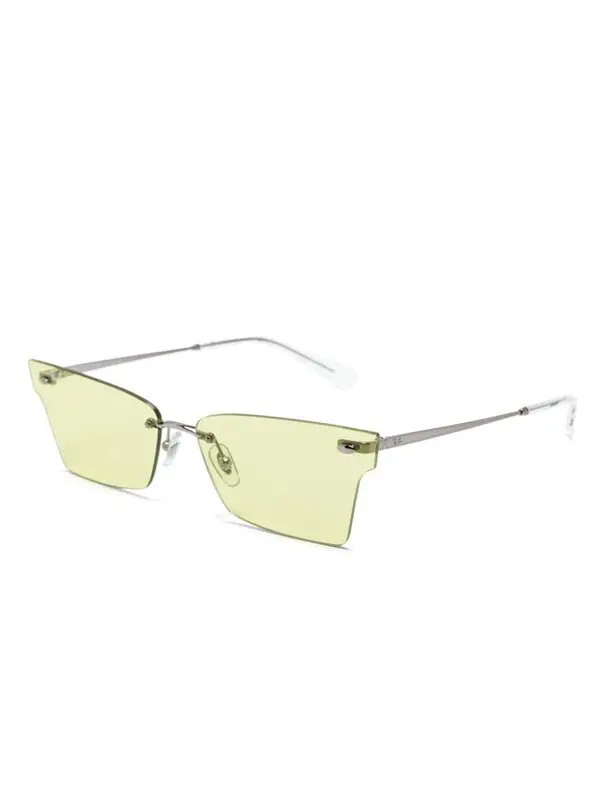 Ray-ban Rimless Sunglasses - Silver