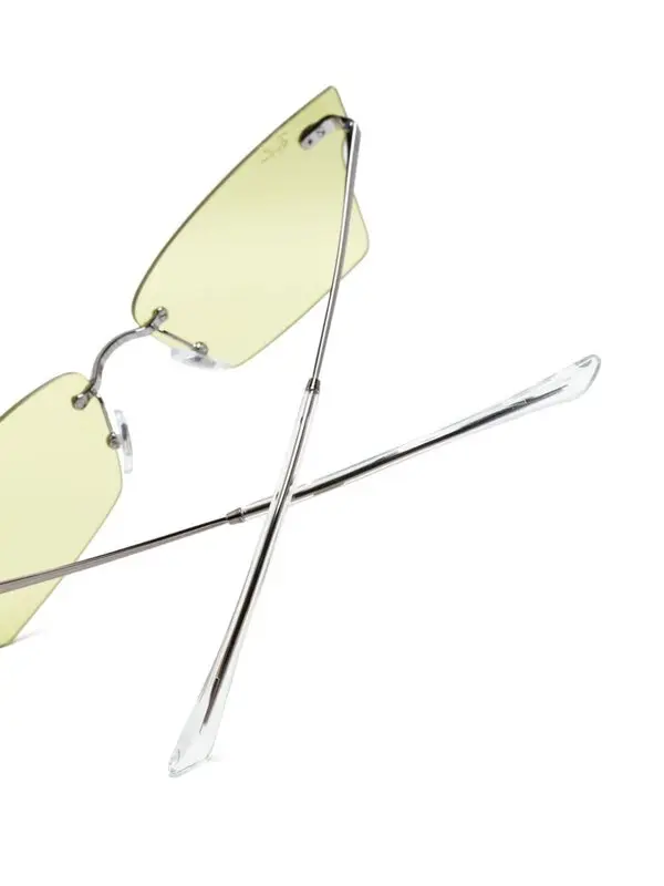 Ray-ban Rimless Sunglasses - Silver