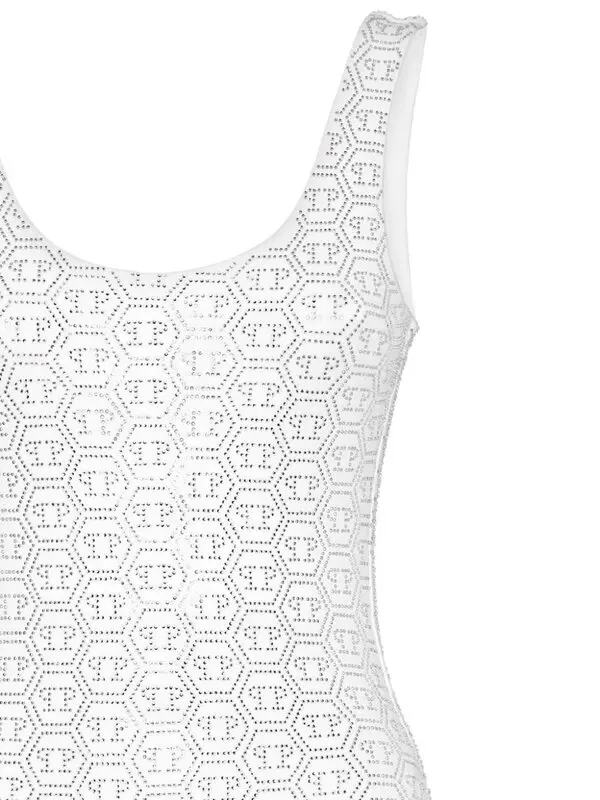 Philipp Plein Monogram One-piece Swimsuit