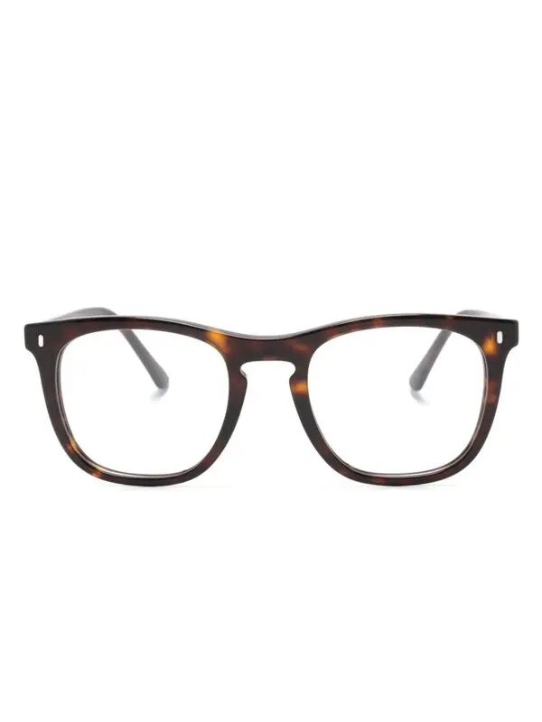 Ray-ban Square-frame Eyeglasses - Brown