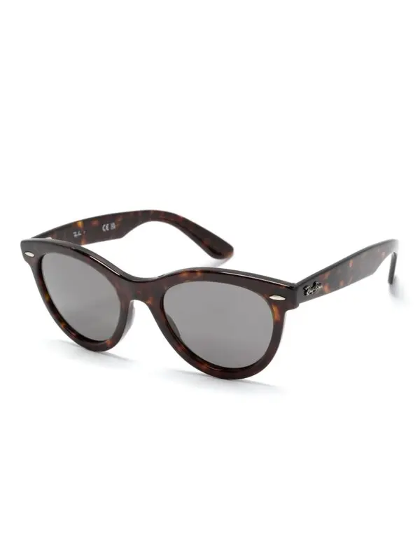 Ray-ban Wayfarer Round-frame Sunglasses