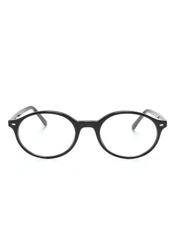 Ray-ban Round-frame Glasses - Black