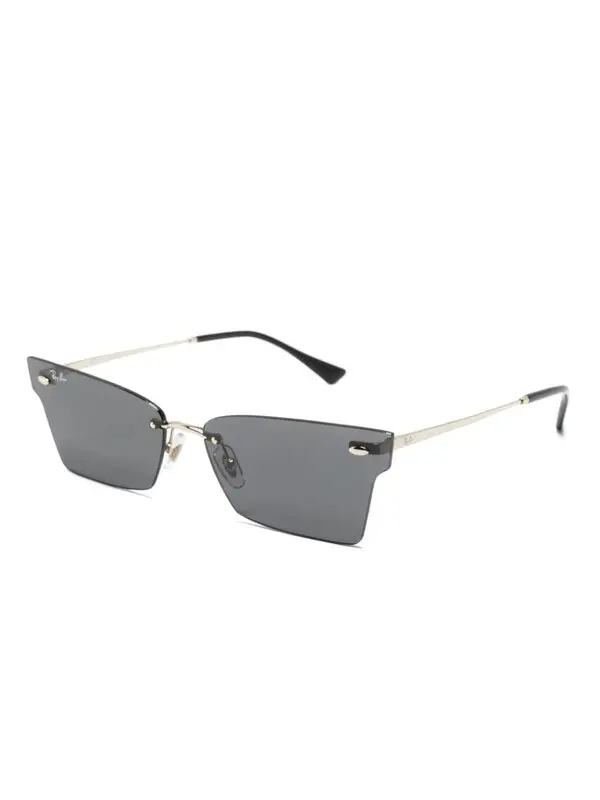 Ray-ban Rimless Rectangle Sunglasses - Gold