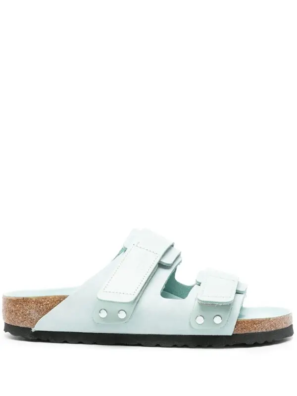 BIRKENSTOCK Uji Leather Sandals - Blue