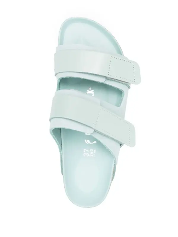 BIRKENSTOCK Uji Leather Sandals - Blue
