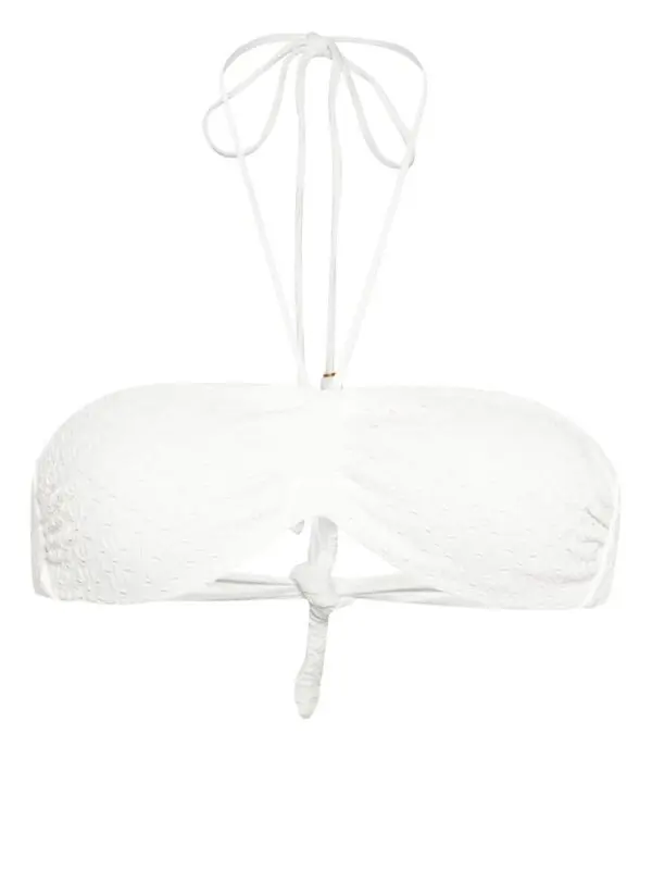 TWINSET Openwork Bikini Top