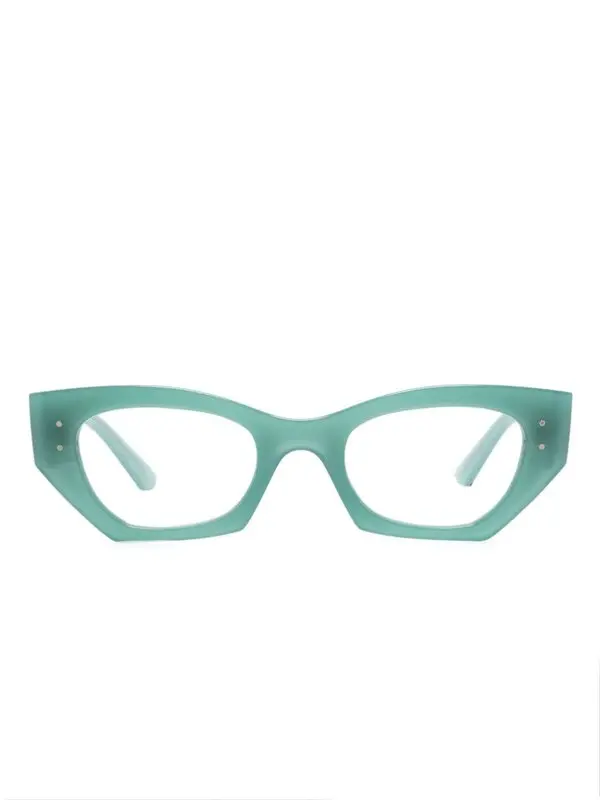 Ray-ban Zena Cat-eye Frame Glasses - Green