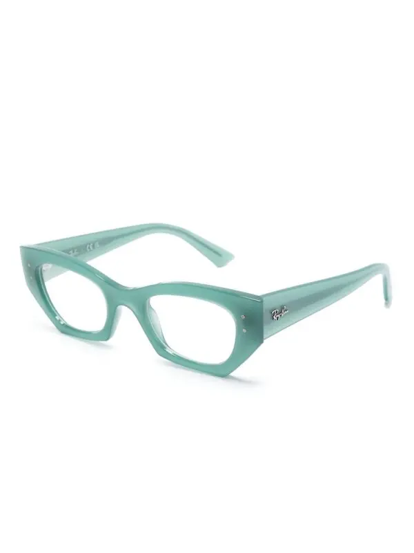 Ray-ban Zena Cat-eye Frame Glasses - Green