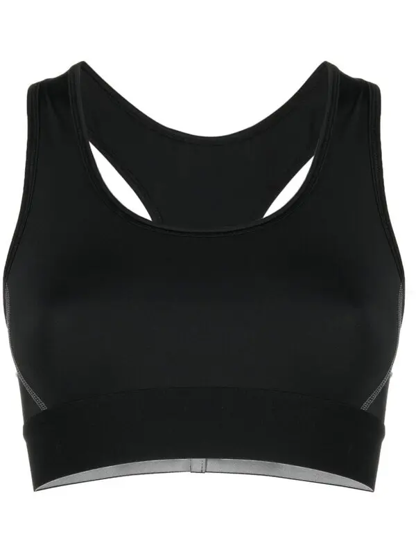 Balenciaga Logo-hem Sporty Bra