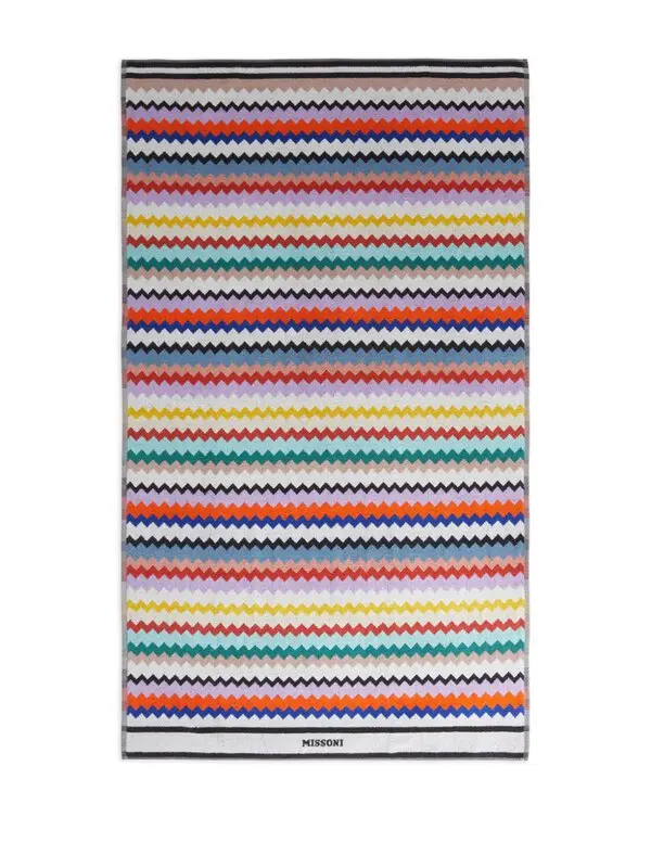 Missoni Riverbero Cotton Beach Towel - Red