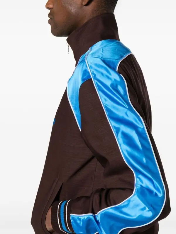 WALES BONNER Courage Zip-up Track Jacket