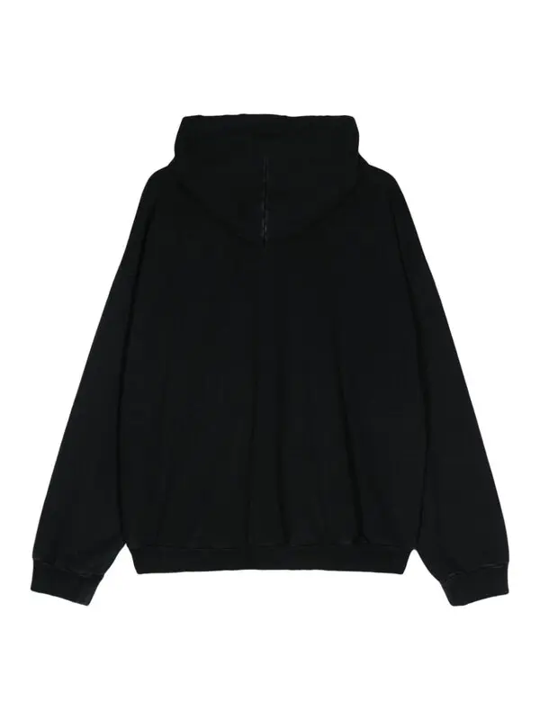 Balenciaga Diy College-print Cotton Hoodie